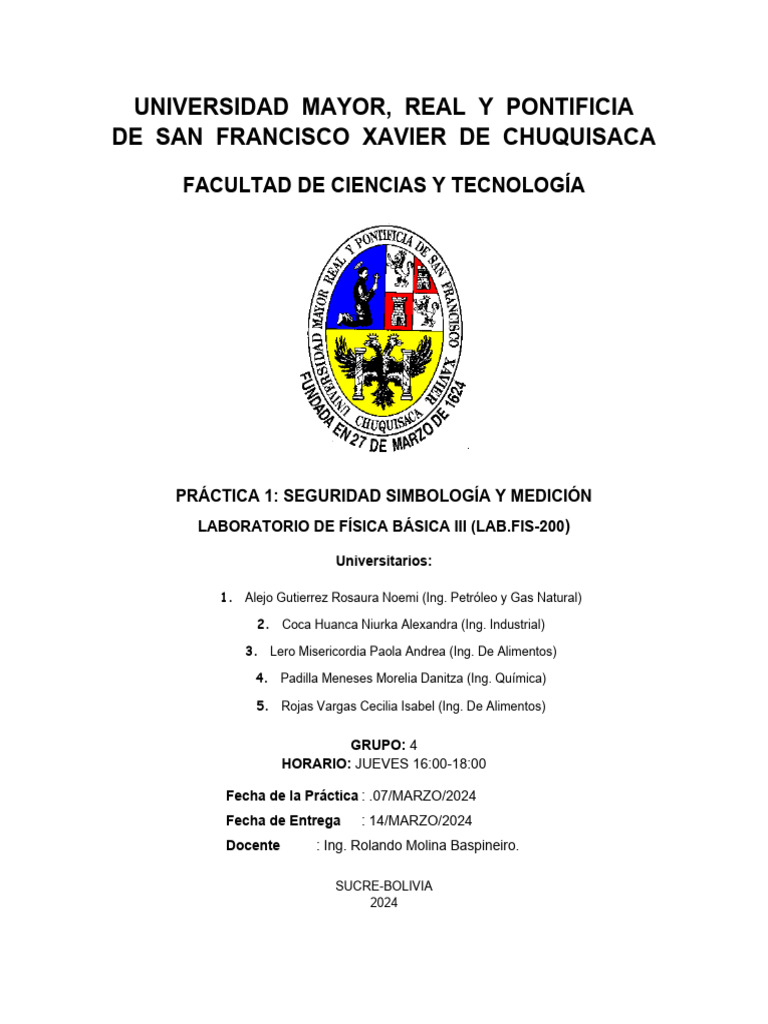 Inf 1 Fisica | PDF | Resistencia Eléctrica y Conductancia | Medición