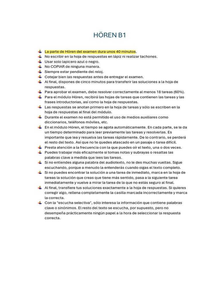 Tipps Horen B1 | PDF | Radiodifusión