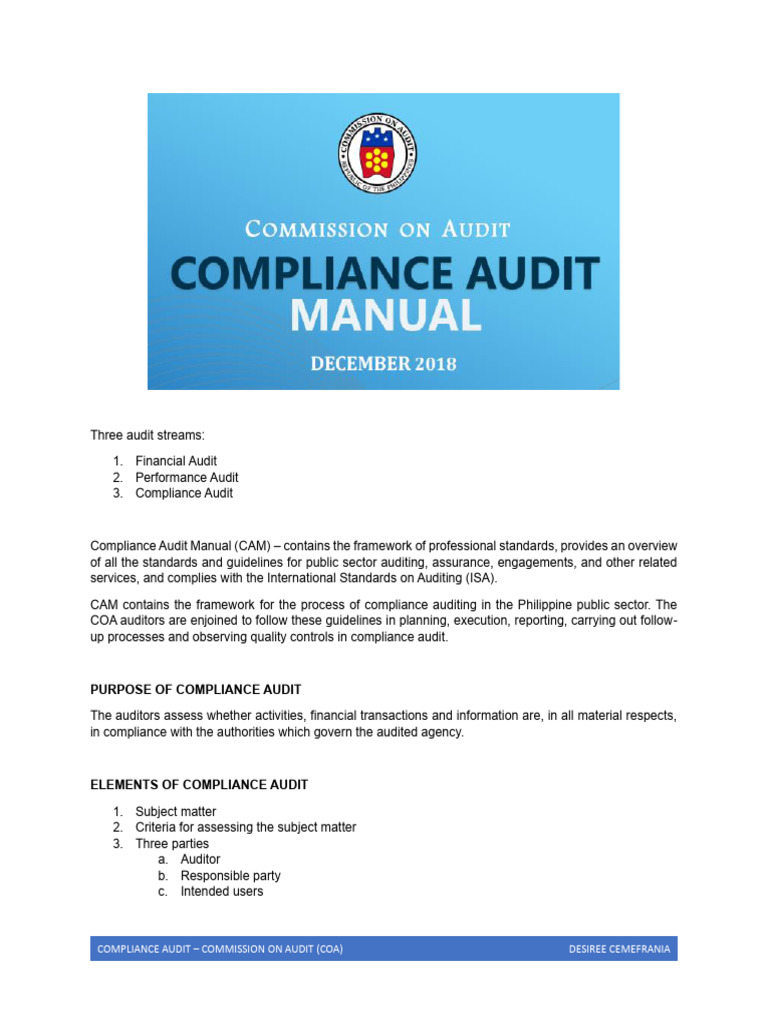 Govt Compliance Audit 1 | Download Free PDF | Audit | Regulatory Compliance