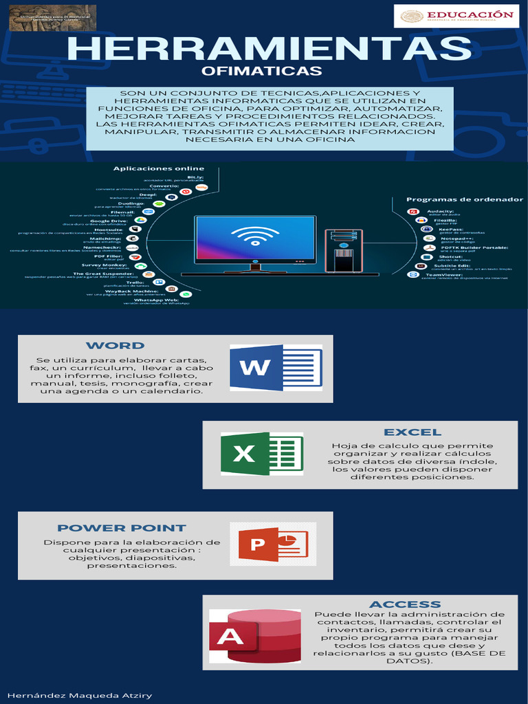 Herramientas Ofimáticas: Word y Excel | PDF