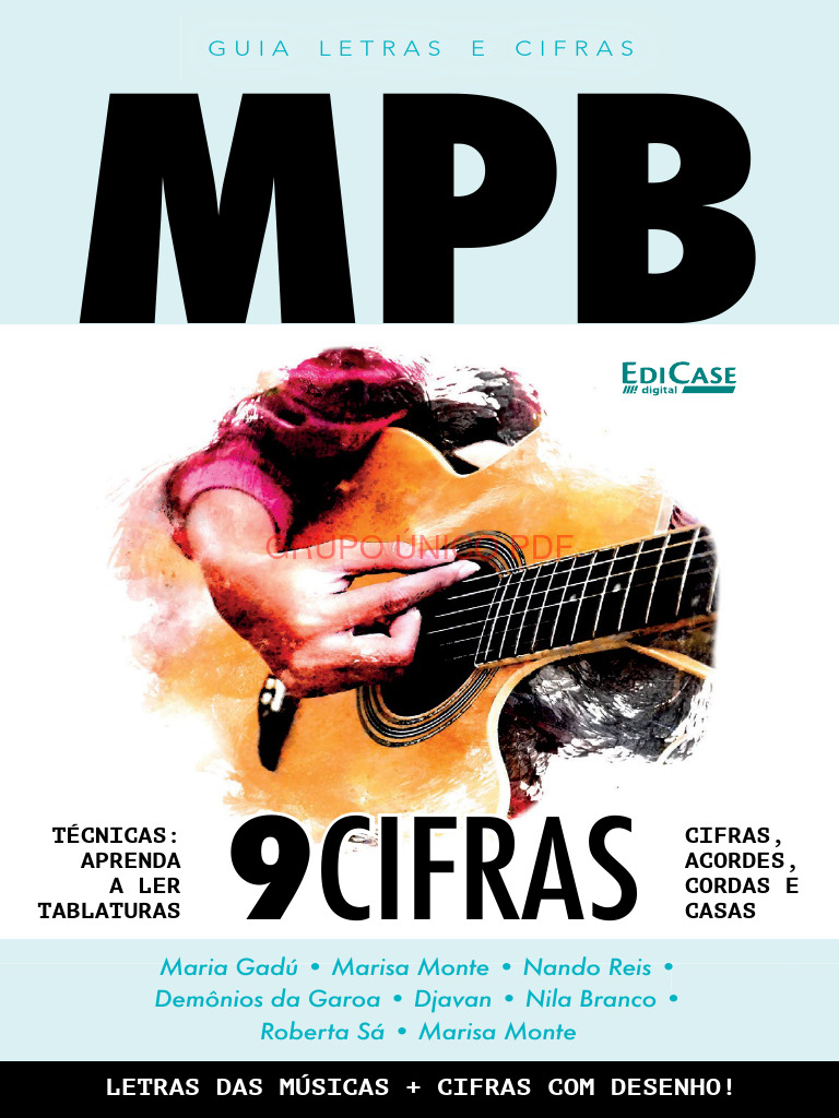 Guia de Cifras e Letras de MPB | PDF | Acorde (música) | Pitch (música)