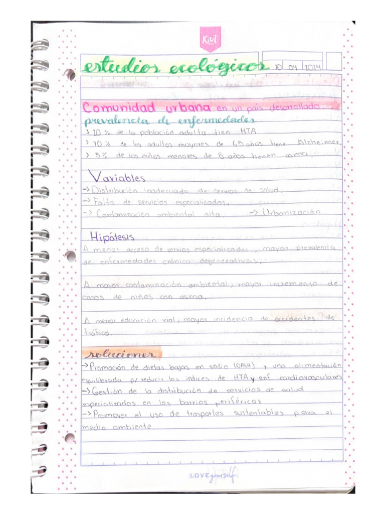 Estudios Ecológicos | PDF
