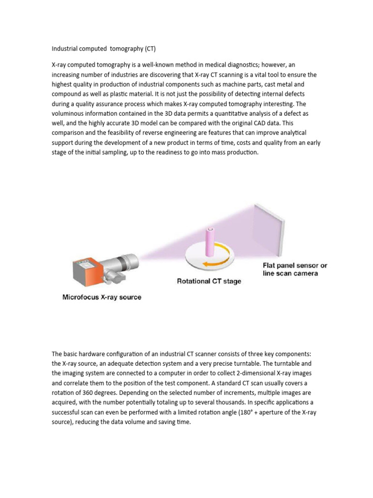 Industrial Computed Tomography | PDF | Art | Computers