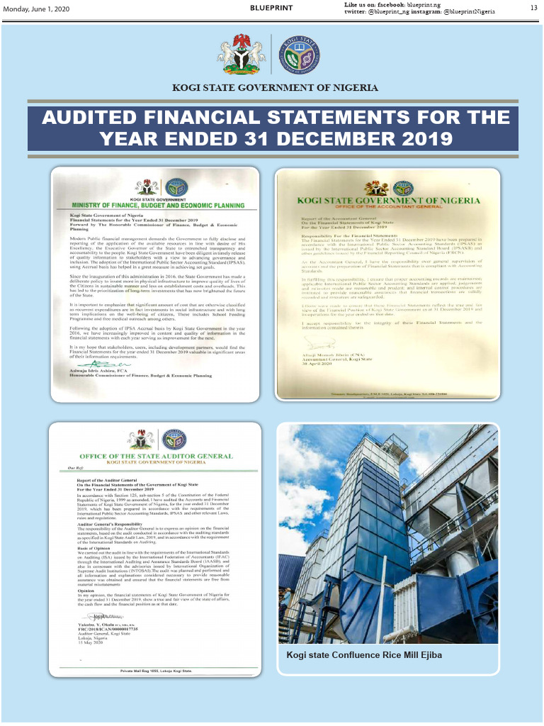 Financial Statement Newspaper Advertisement | PDF | Fair Value ...