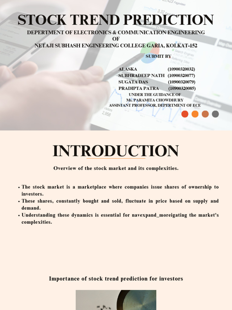 Stock Trend Prediction | PDF | Computers