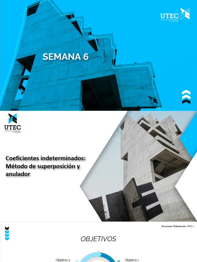 Semana 6 | PDF | Ecuaciones | Ecuaciones diferenciales