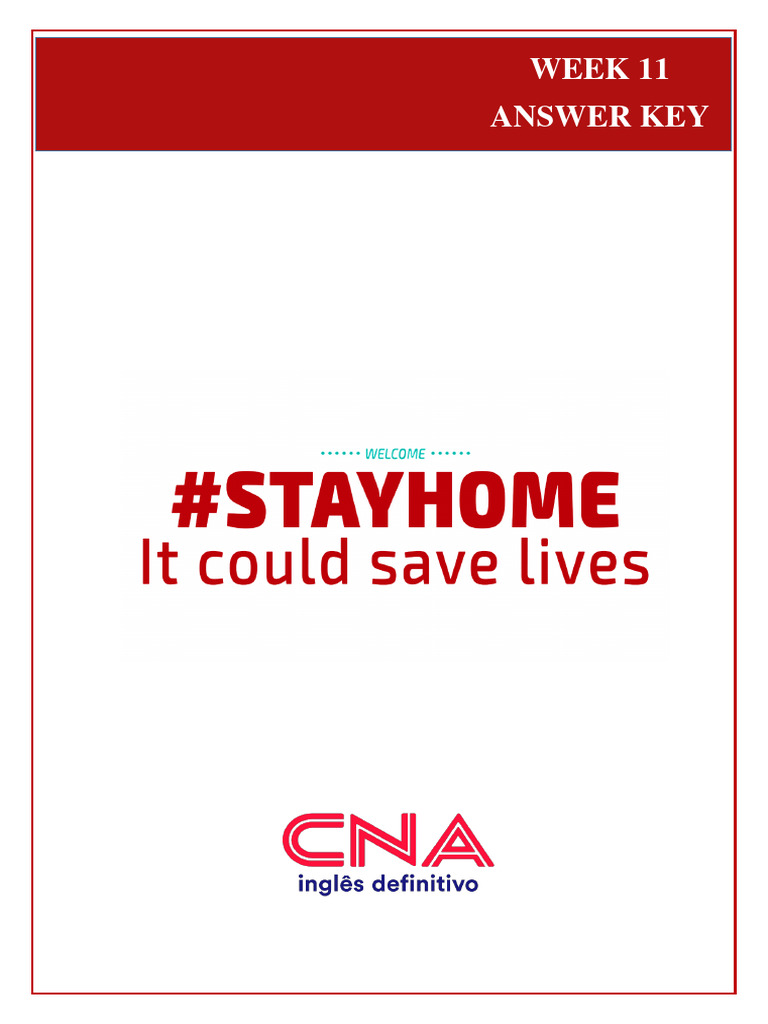 Teens 02 - Week 11 - Answer Key | PDF | Cooking | Cuisine