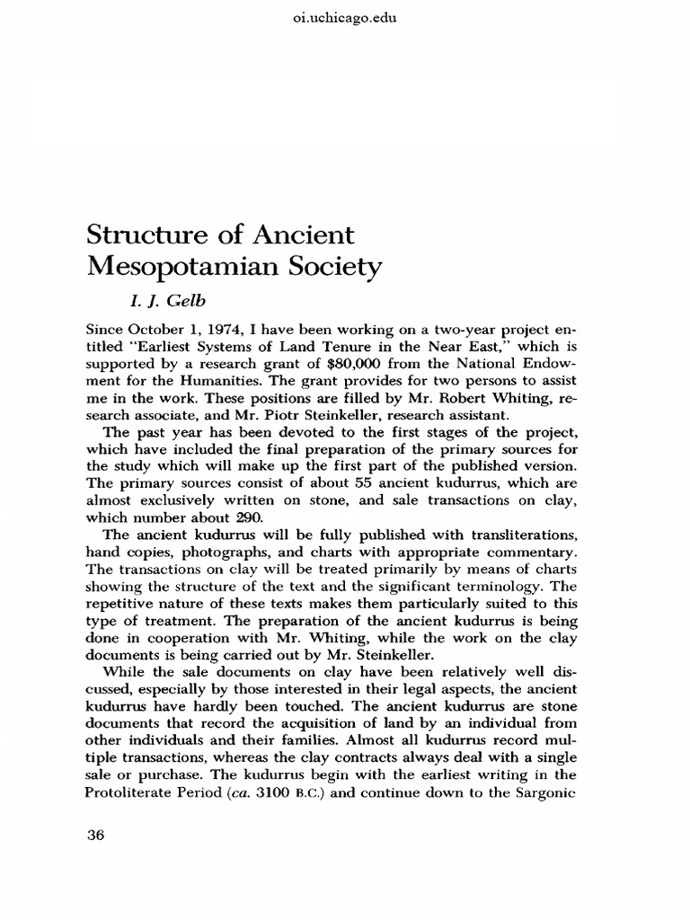 Structure of Ancient | PDF | Ancient Near East