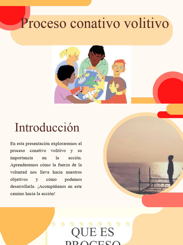 Proceso Conativo Volitivo | PDF | Motivacional | Motivación