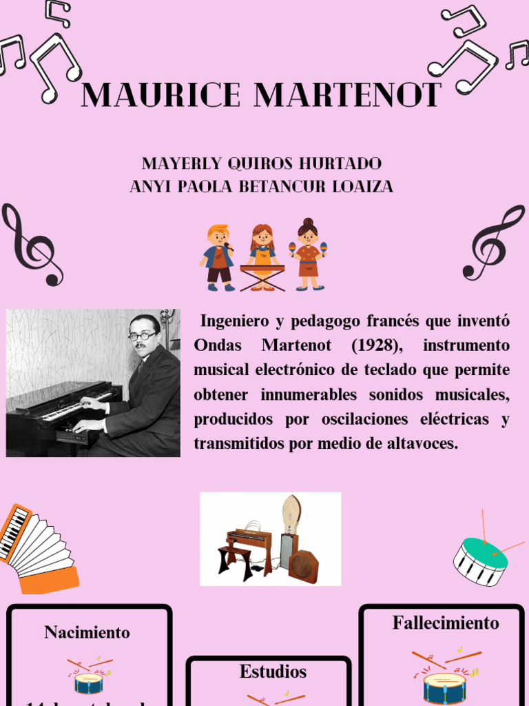 Ondas Martenot: Innovación Musical | PDF