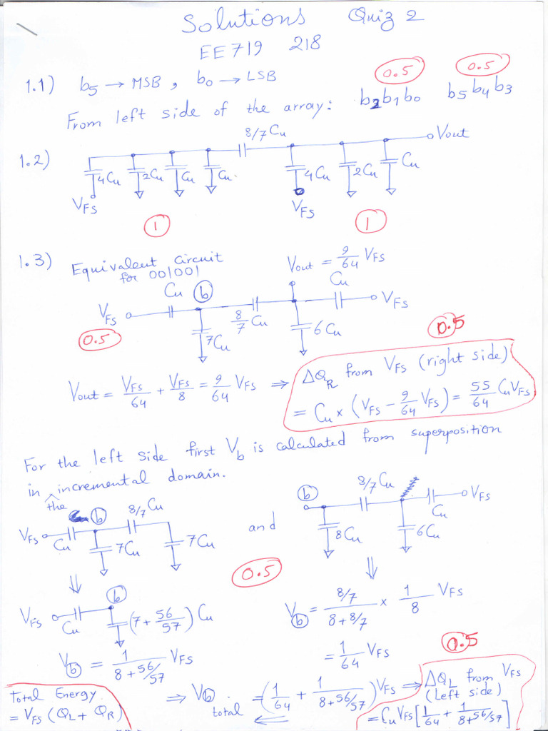 Quiz 2 Solution | PDF