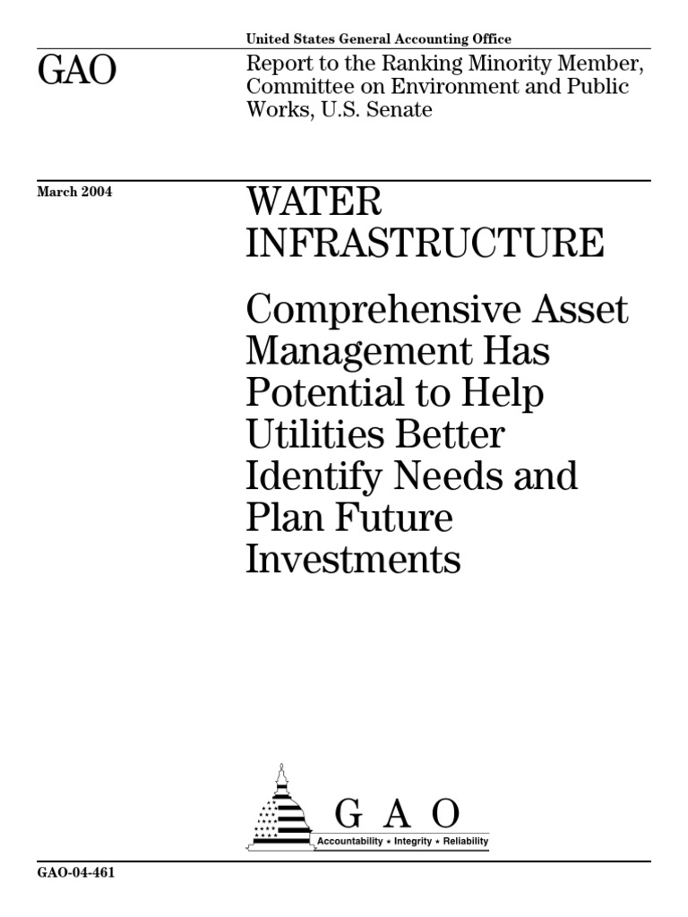 Asset Management - Water | PDF | Infrastructure | Public Utility