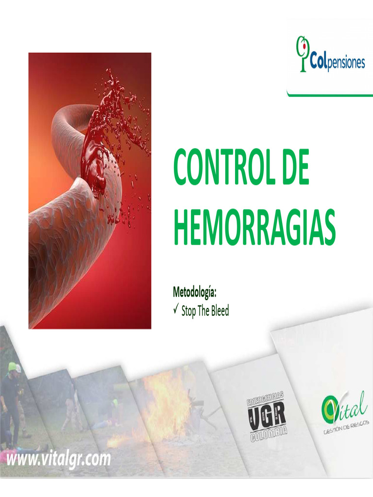 Control de Hemorragias 2020 Vital - Colpensiones | PDF | Sangrado | Especialidades Medicas