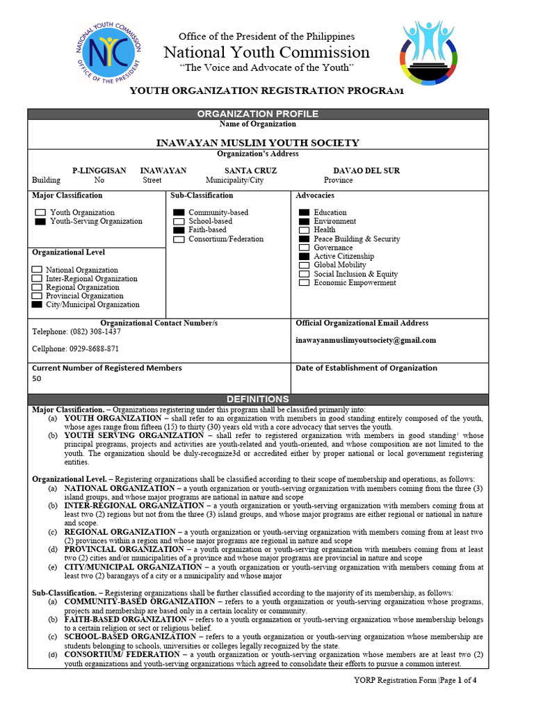 Registration Form | PDF | Government | Justice