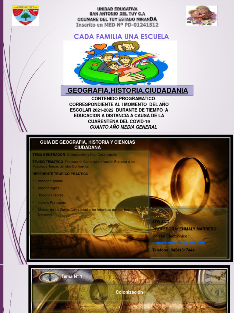 1 GHC 1 | PDF | Mestizaje | Imperio español