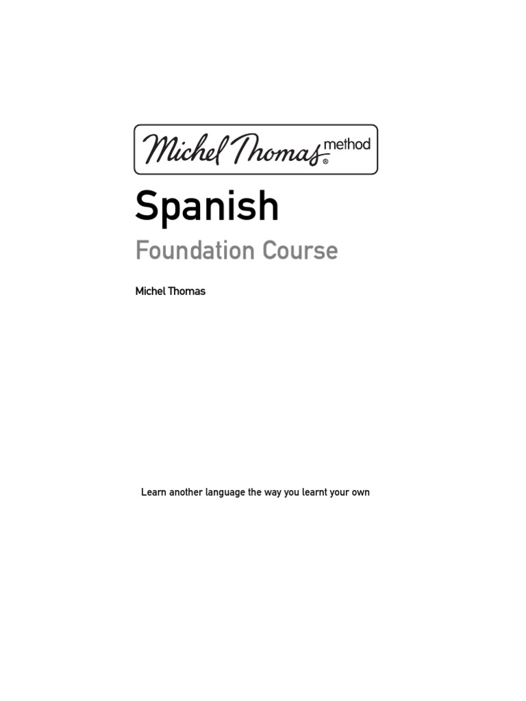 Foundation Spanish | PDF