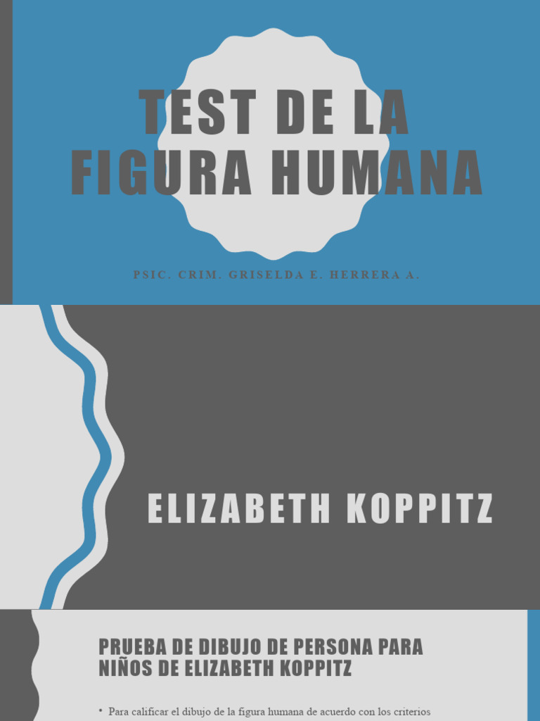 Test de La Figura Humana (1) (PSICOMETRIA) | PDF