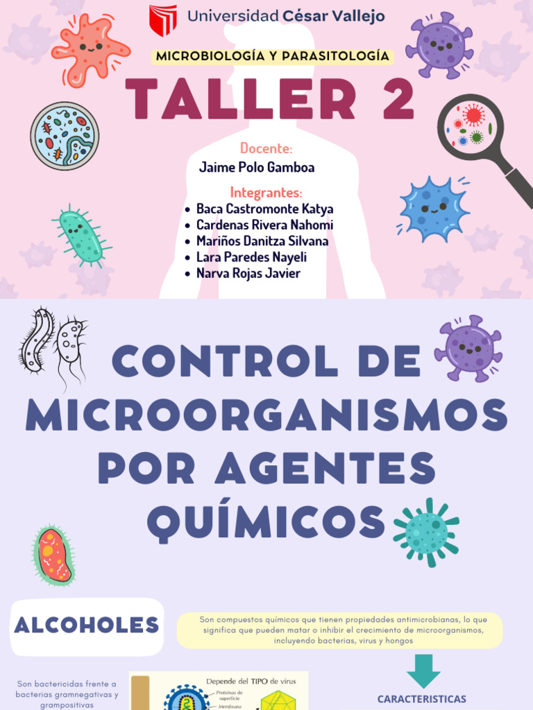 Control Microbiano con Agentes Químicos | PDF | Las bacterias ...