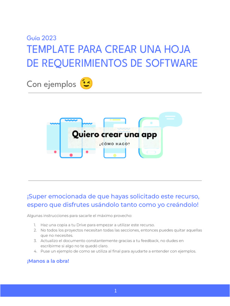 Plantilla de Requerimientos de Software | PDF | Software de la aplicacion | Software