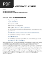 Module 1-3 Kumpil and 1st Communion | PDF