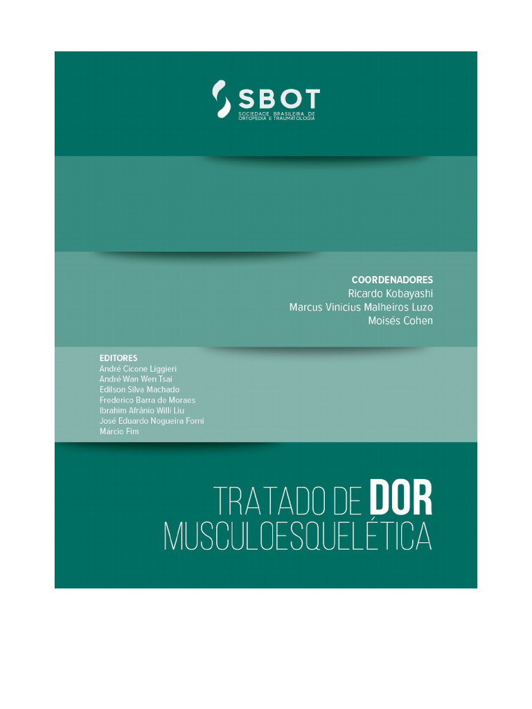 Tratado Dor SBOT | PDF | Dor | Remédio