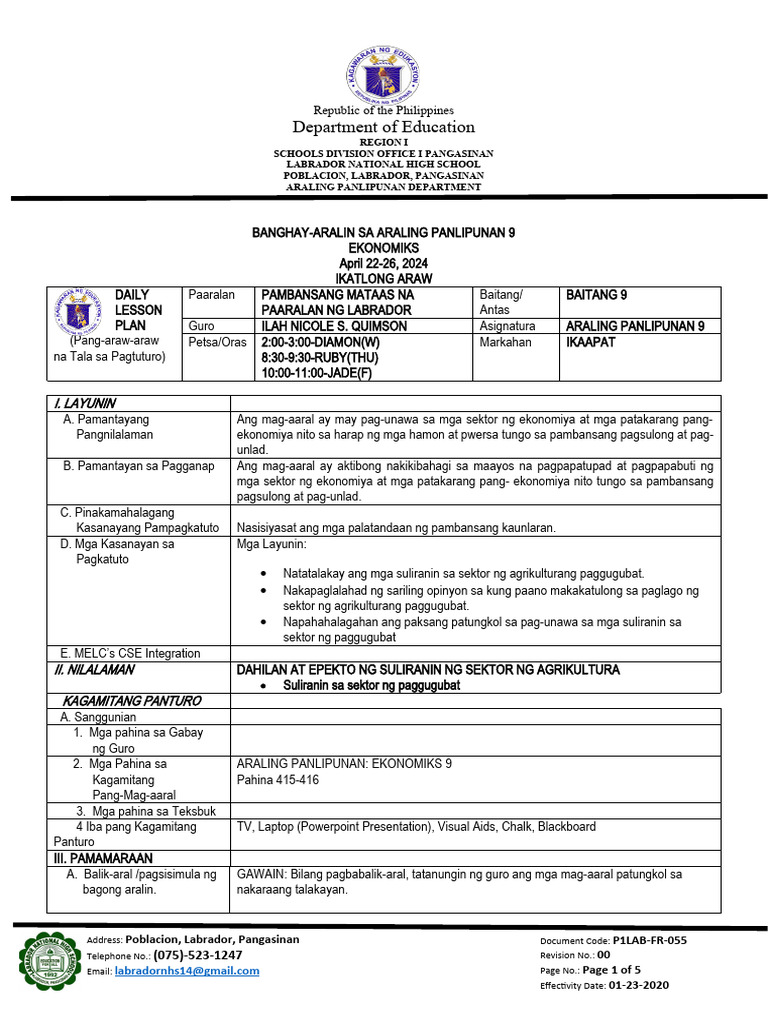 Sdlp-Suliraning Paggugubat | PDF