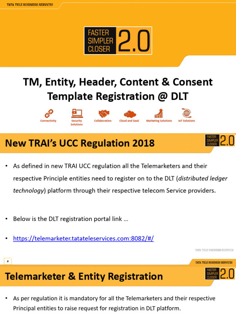 DLT Registration Process | Download Free PDF | Computing | Service Industries