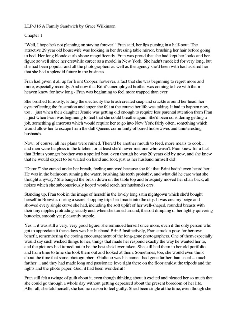 A Family Sandwich | PDF