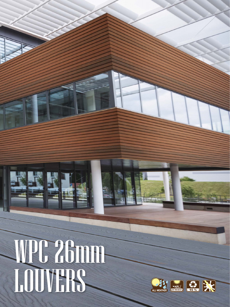 Louvers_WPC 26mm | PDF | Wood | Building Engineering