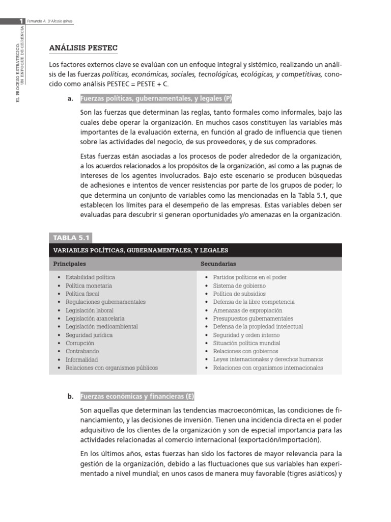 UPN ICI S03 (L) Análisis PESTEC | PDF | Economias