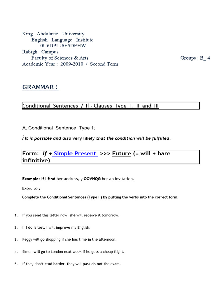 King Abdulaziz University | Download Free PDF | Perfect (Grammar) | Linguistic Morphology