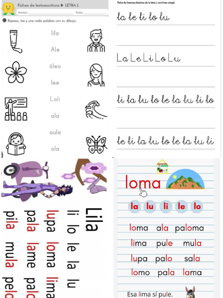 lectoescritura l | PDF