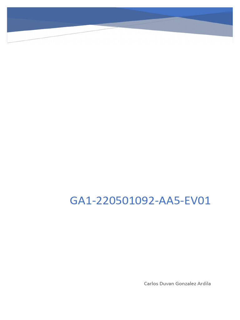 Ga1 220501092 Aa5 Ev01 | PDF