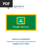 Guía para Iniciar Sesión en Classroom | PDF | Ciencias de la ...