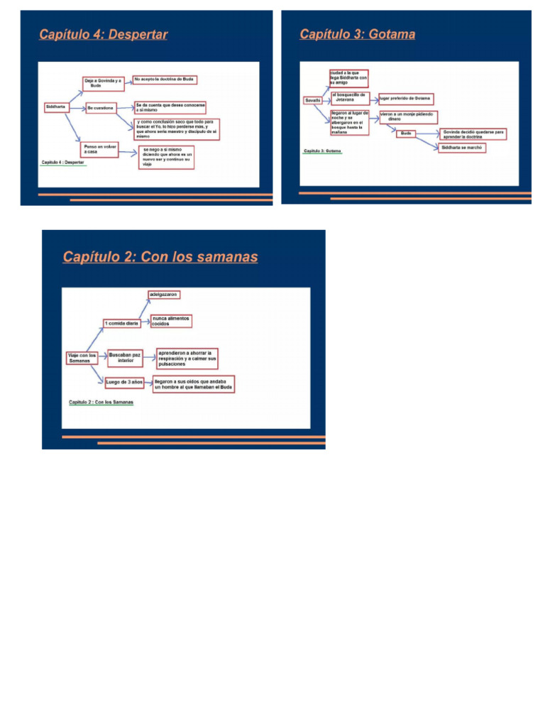 Esquema Sidharta Uno Dos y Tres | PDF