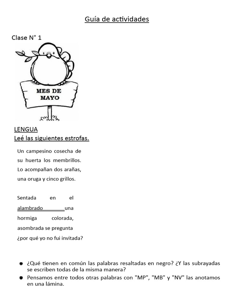 Reglas ortográficas MB, MP, NV | PDF