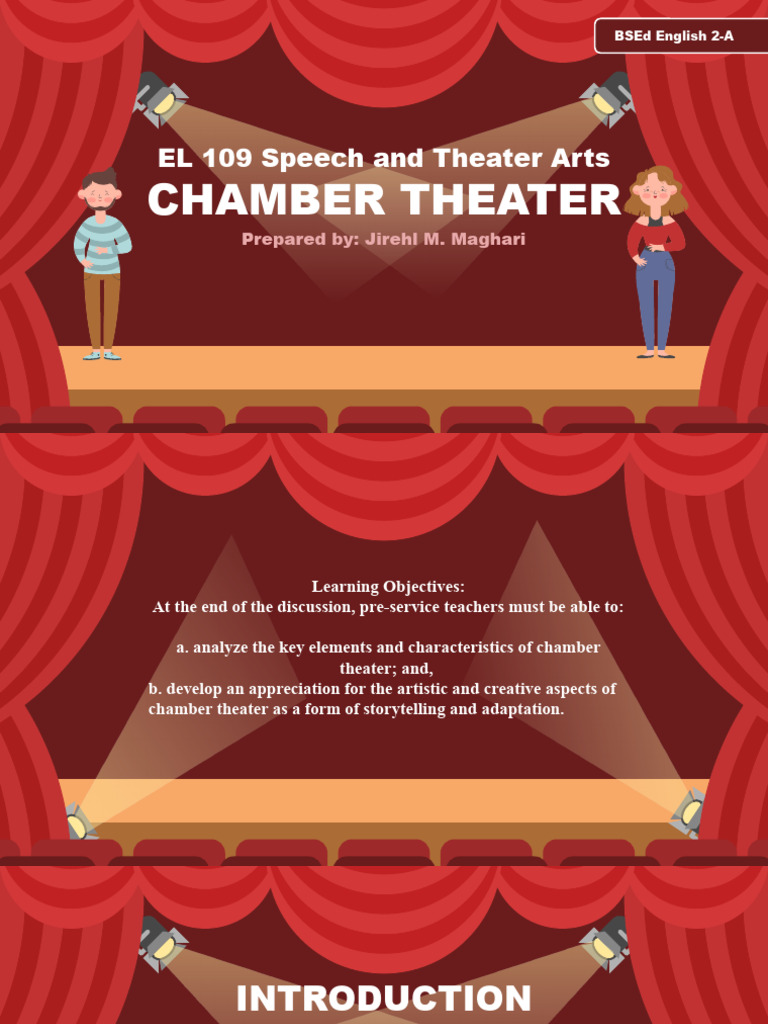 CHAMBER THEATER Presentation | PDF | Theatre | The Metamorphosis