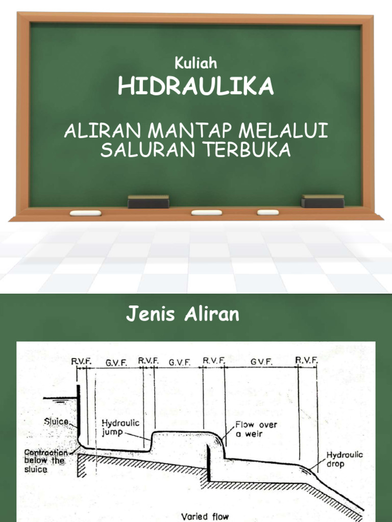 2 - ALIRAN MANTAP MELALUI SALURAN TERBUKA (A Dan V) | PDF