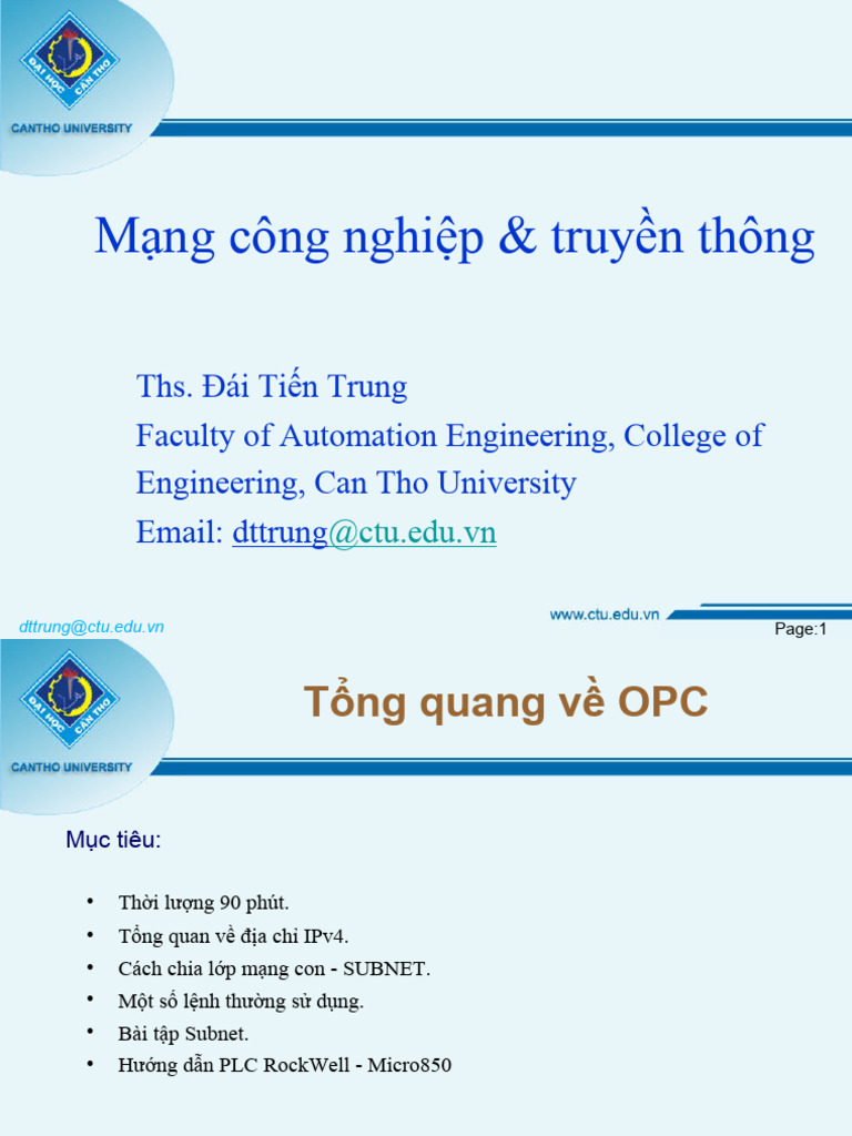 Chương 7 Opc | PDF
