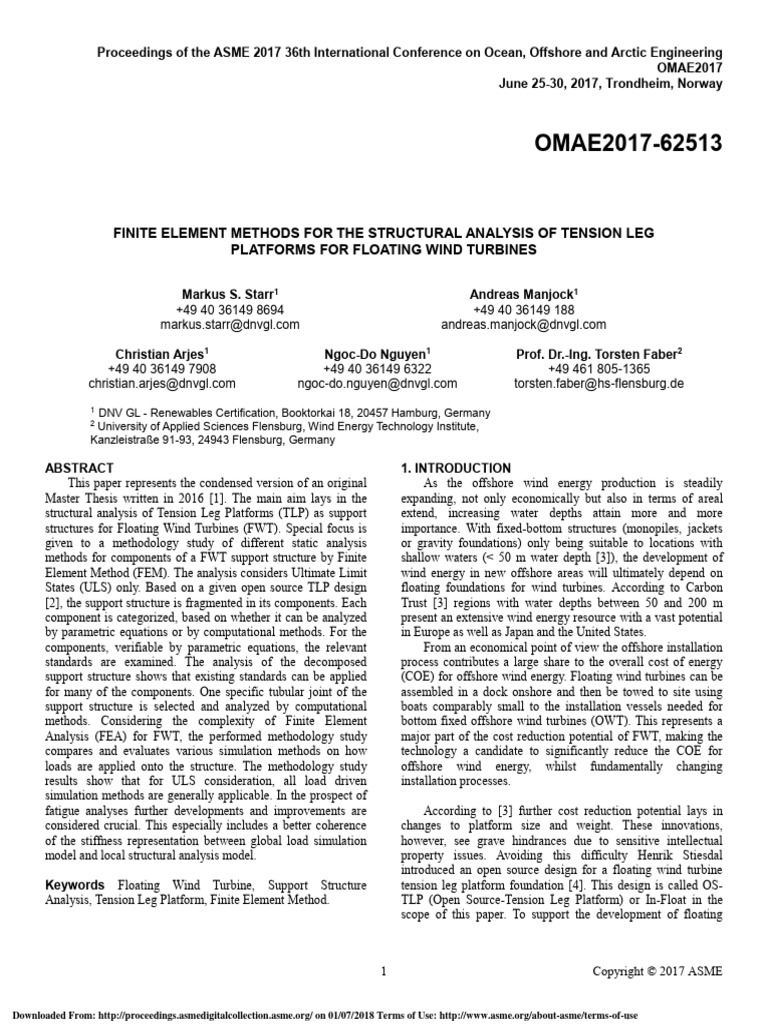 Safety and Reliability - Finite Element Methods for the Structural ... Safety and Reliability - Finite Element Methods for the Structural ...
