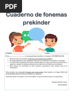 Cuadernillo Fonema R | PDF