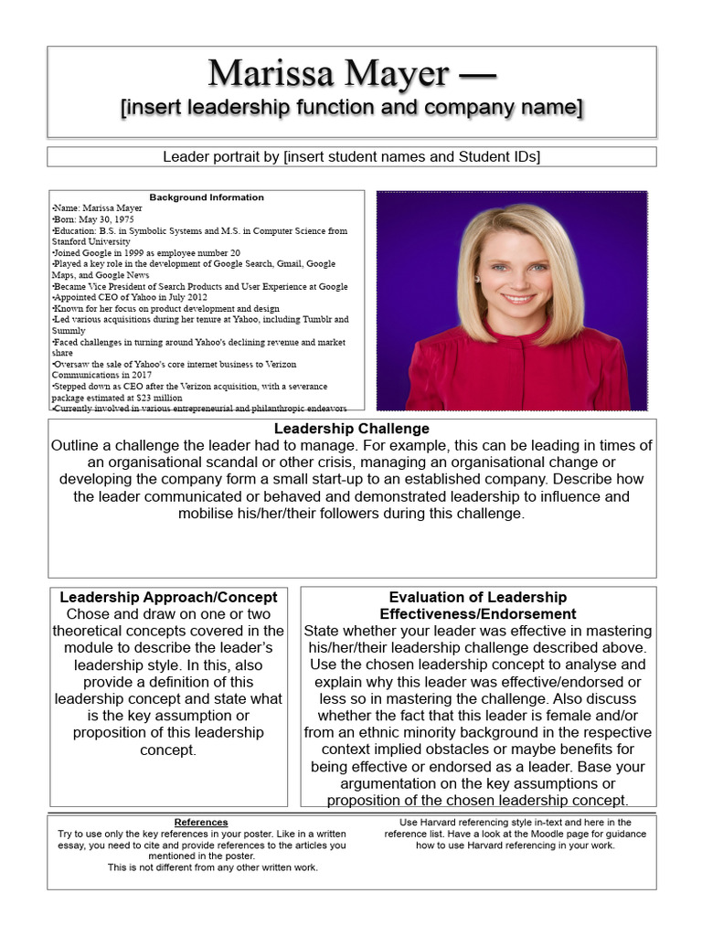 Leadership_Portrait_Template[1] | PDF | Leadership | Yahoo!