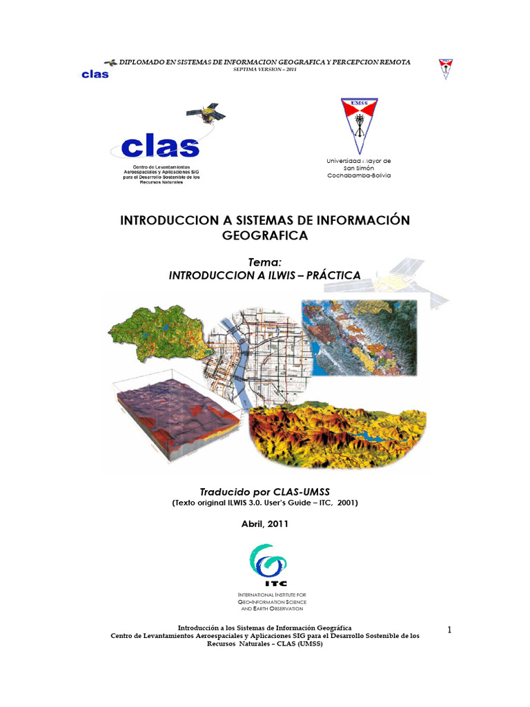 Guía ILWIS: Introducción y Uso Básico | PDF | Sistema de información geográfica | Ventana ...