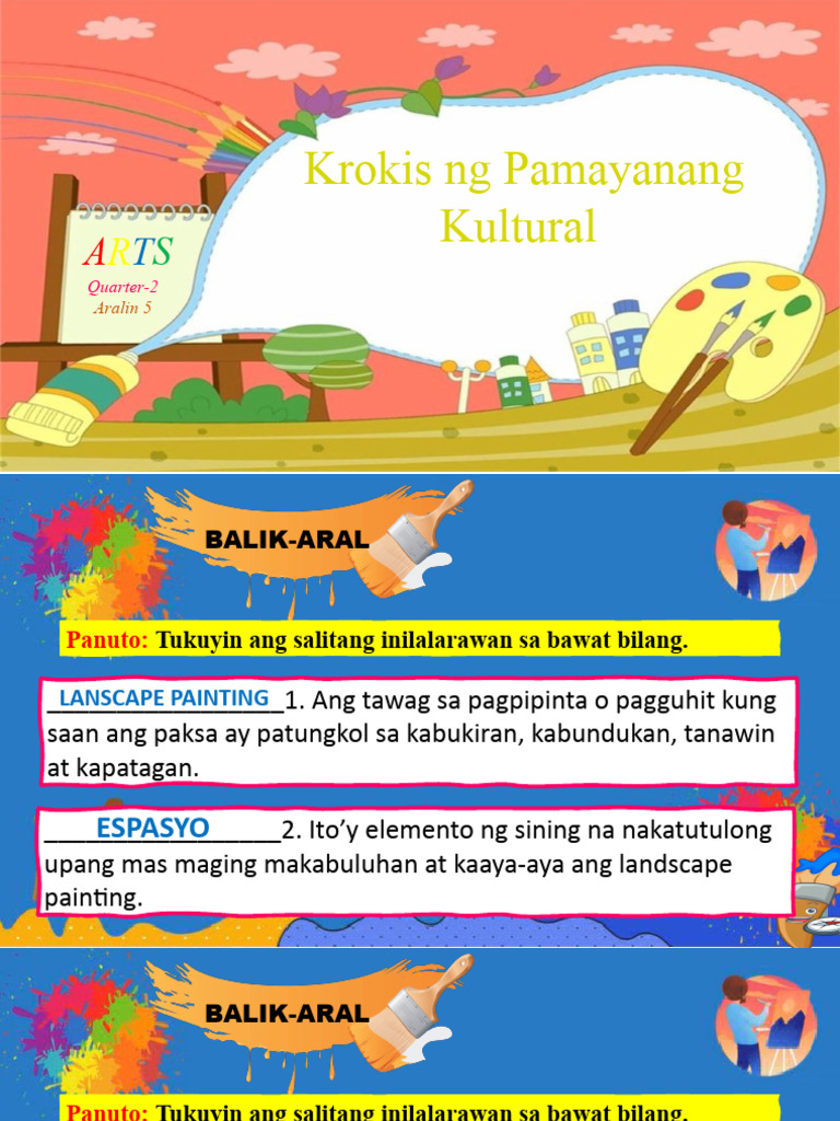 Arts Q2 Weeks 5 6 | PDF