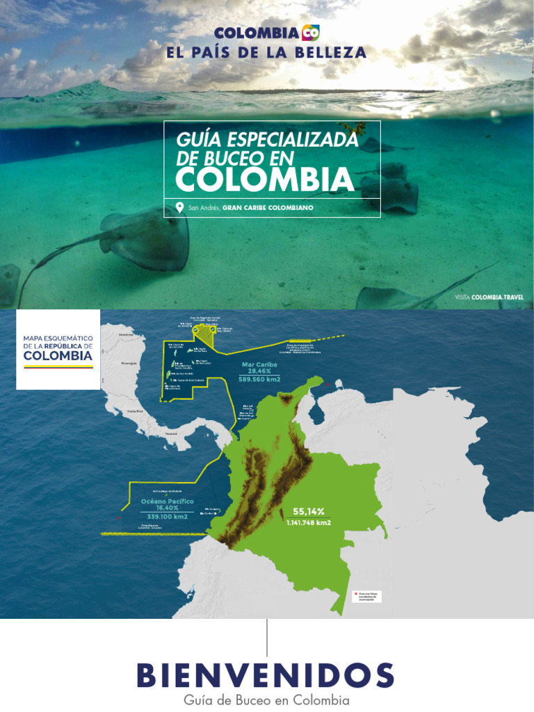 Guía Especializada de Buceo en Colombia | PDF | Colombia | Buceo bajo ...