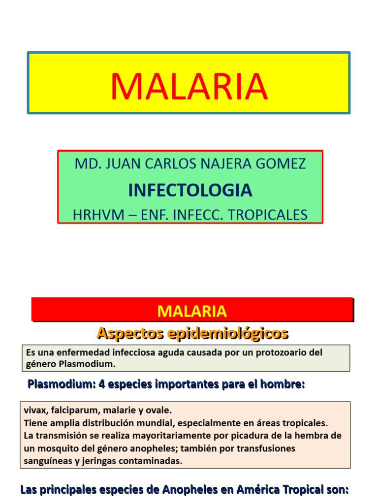 t02 Malaria | PDF | Malaria | Plasmodium