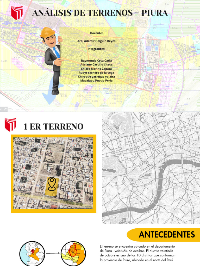 Analisis de Terrenos Piura | PDF