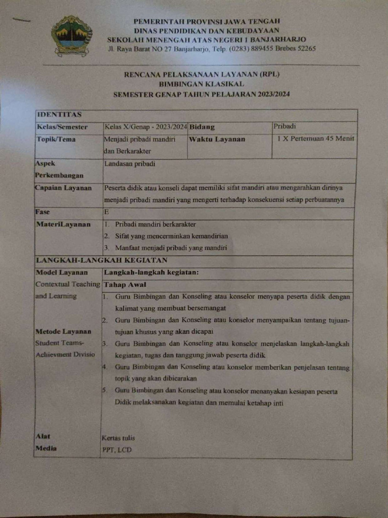 Rpl-Bimbingan-Konseling - Nungki | PDF