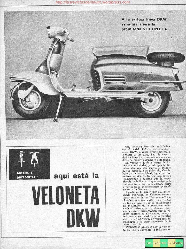 Dokumen - Tips - Veloneta DKW 150 | PDF