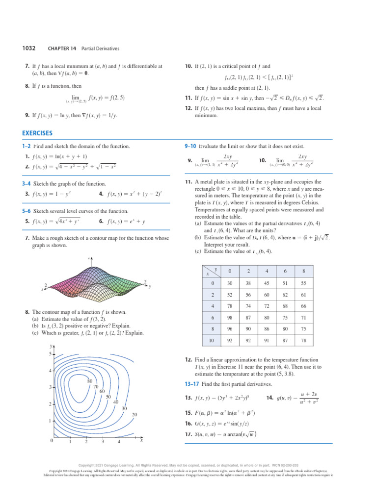 Taller Preparcial 2 Parte 1 | PDF | Mathematical Analysis | Calculus